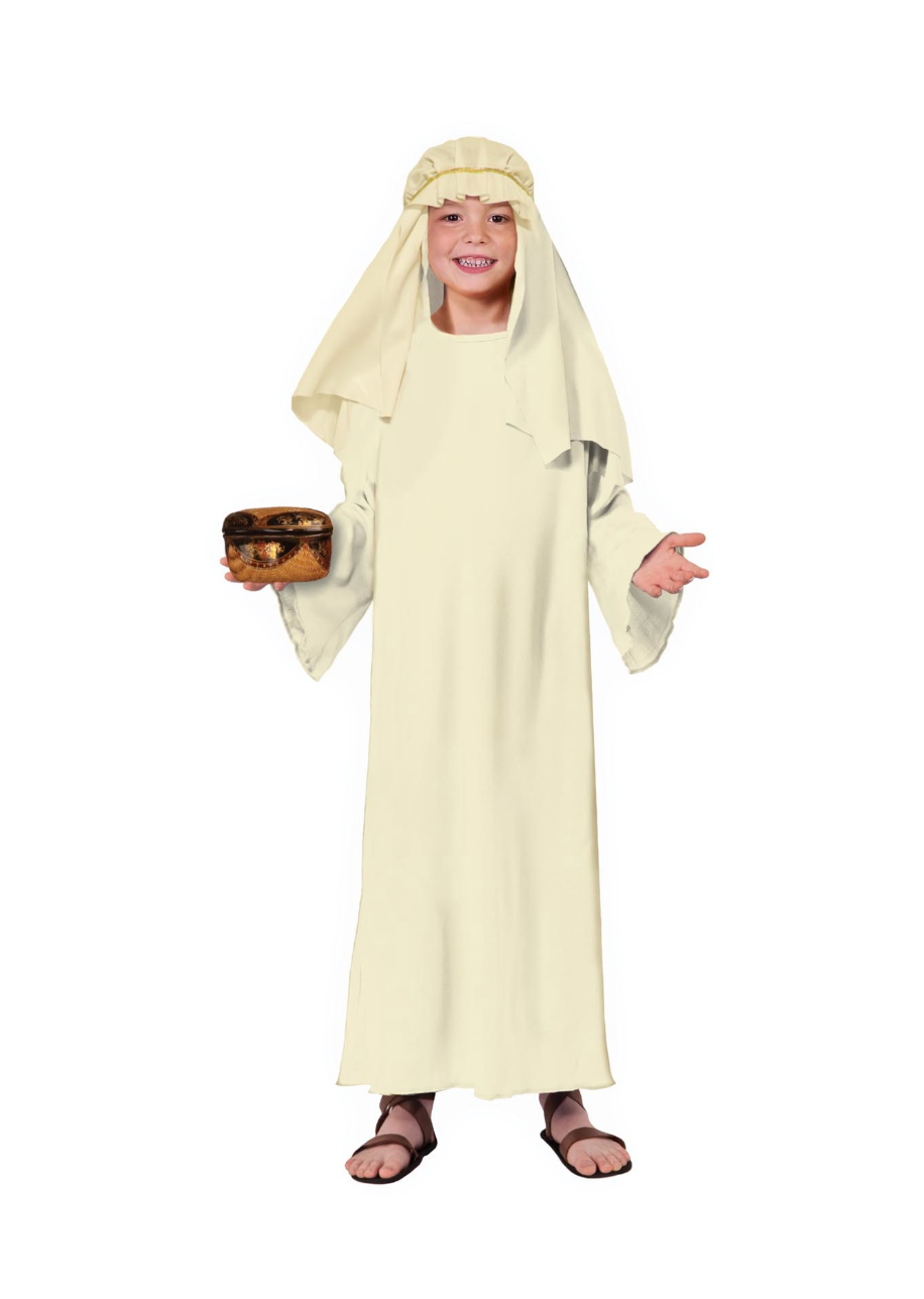 Wiseman Robe & Headpiece Ivory - Child – Upstage Dancewear & Costume ...