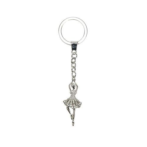 Ballerina Keyring - Silver Diamonte – Upstage Dancewear & Costume Factory