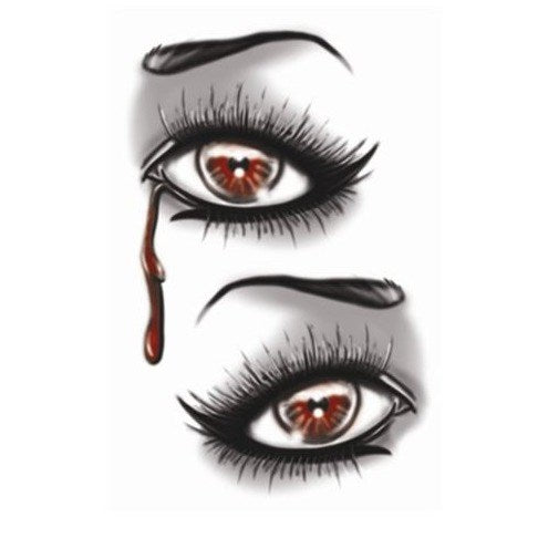 Evil Eye - Gothic Tattoo – Upstage Dancewear & Costume Factory